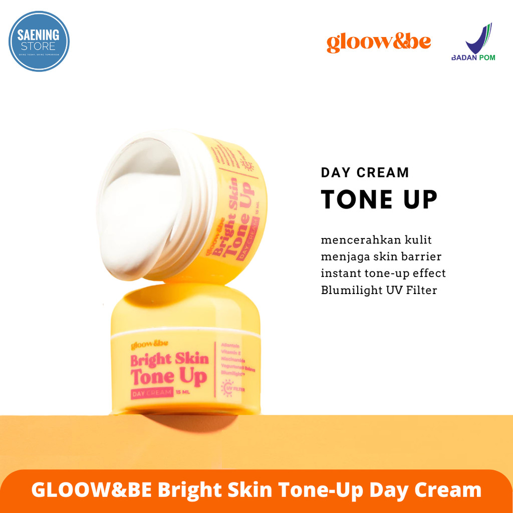 Jual Gloow&be Gloowbi Bright Skin Tone-Up Day Cream | Shopee Indonesia