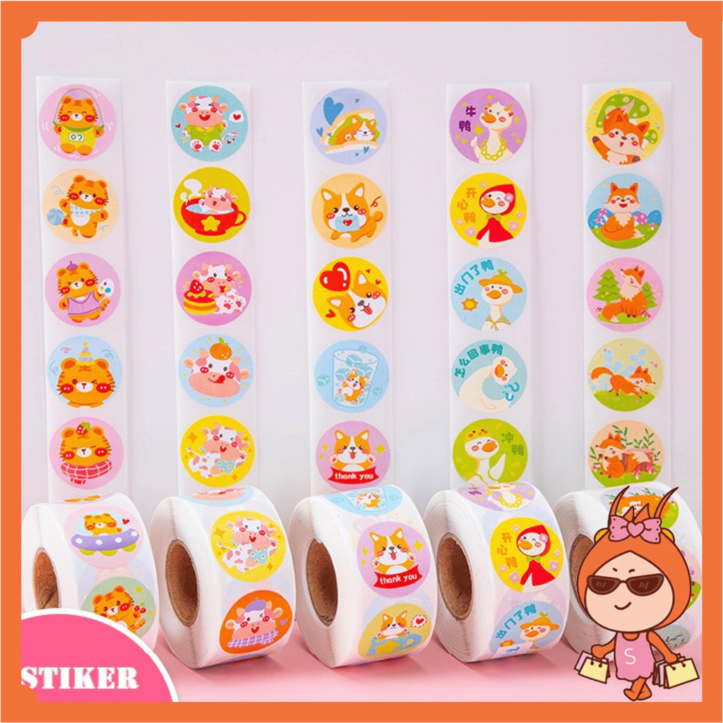 Jual Reseller Welcome - 6593 500 Pcs Stiker Selamat Menikmati / Sticker ...