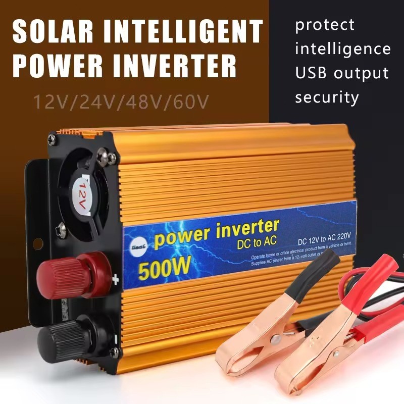 Jual Power Inverter 500 Watt 12 Volt / Inverter 500W DC 12V to AC 220V ...