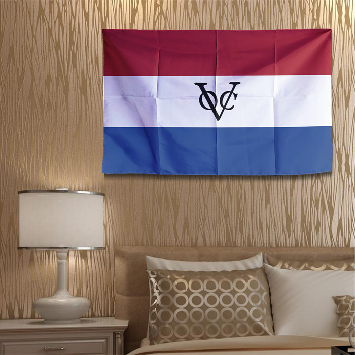 Jual Bendera VOC kompeni Belanda Bahan Satin Peles Ukuran Kecil-Besar ...