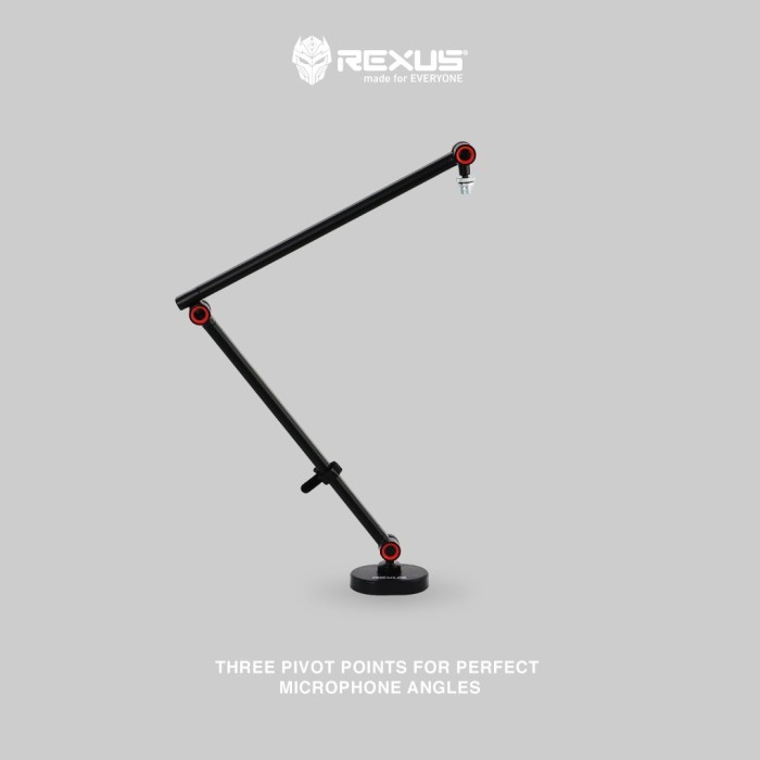 Jual Rexus BA100 BA-100 Microphone Stand Mic Boom Arm Universal ...