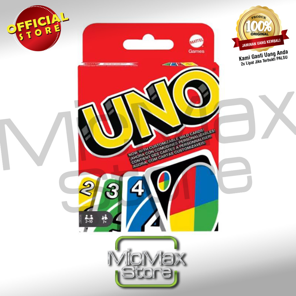 Jual UNO Travel Pack Card Game Original W2085 | Shopee Indonesia