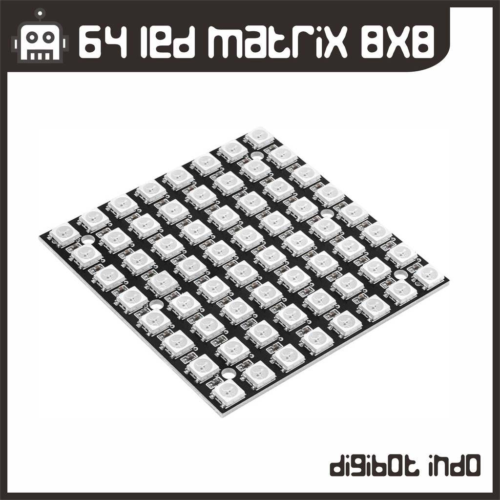 Jual WS2812 64 LED Matrix 8x8 | Shopee Indonesia