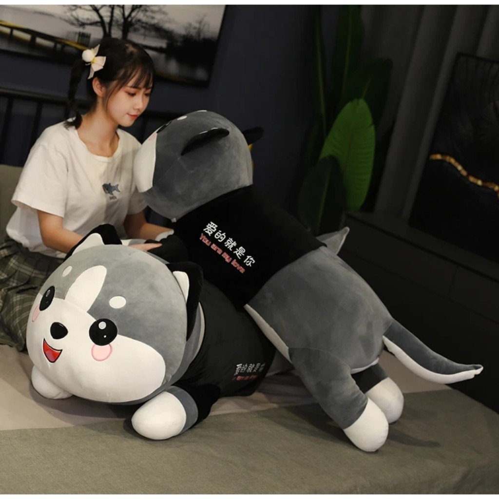 Jual [KS] Bantal Guling Kucing Lying JUMBO 100cm Boneka Kucing Jumbo ...