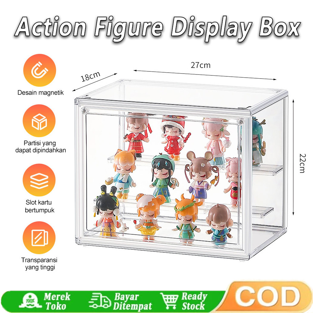 Jual Action Figure Box Display Box Full Acrylic - Kotak Susun Tertutup ...