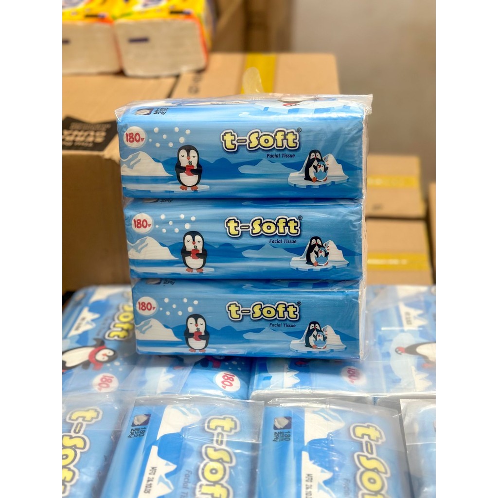 Jual Tissue T soft 180 gram paket 3 pcs | PROMO TISU MURAH | Shopee ...