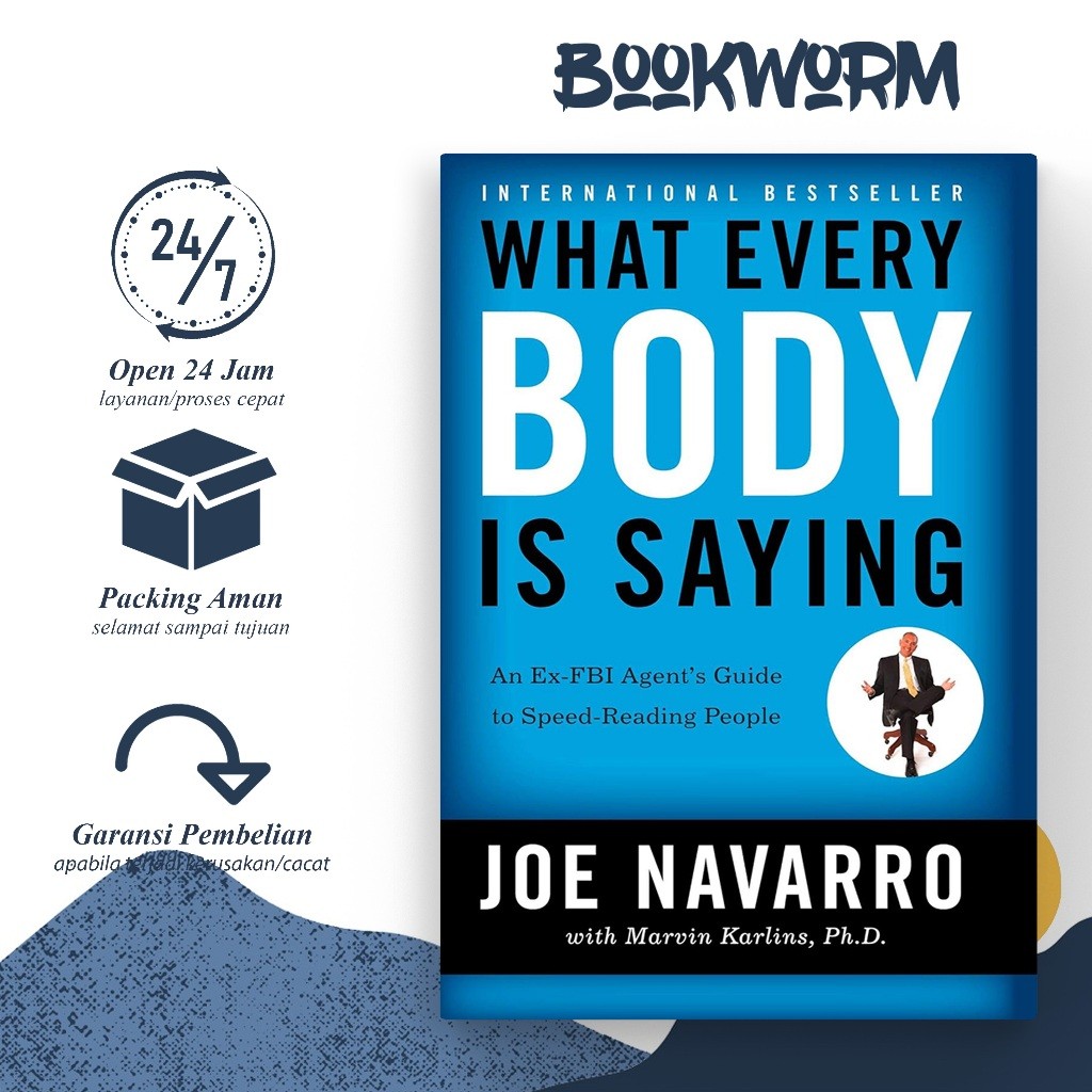 Jual What Every Body Is Saying by Joe Navarro (English) | Shopee Indonesia
