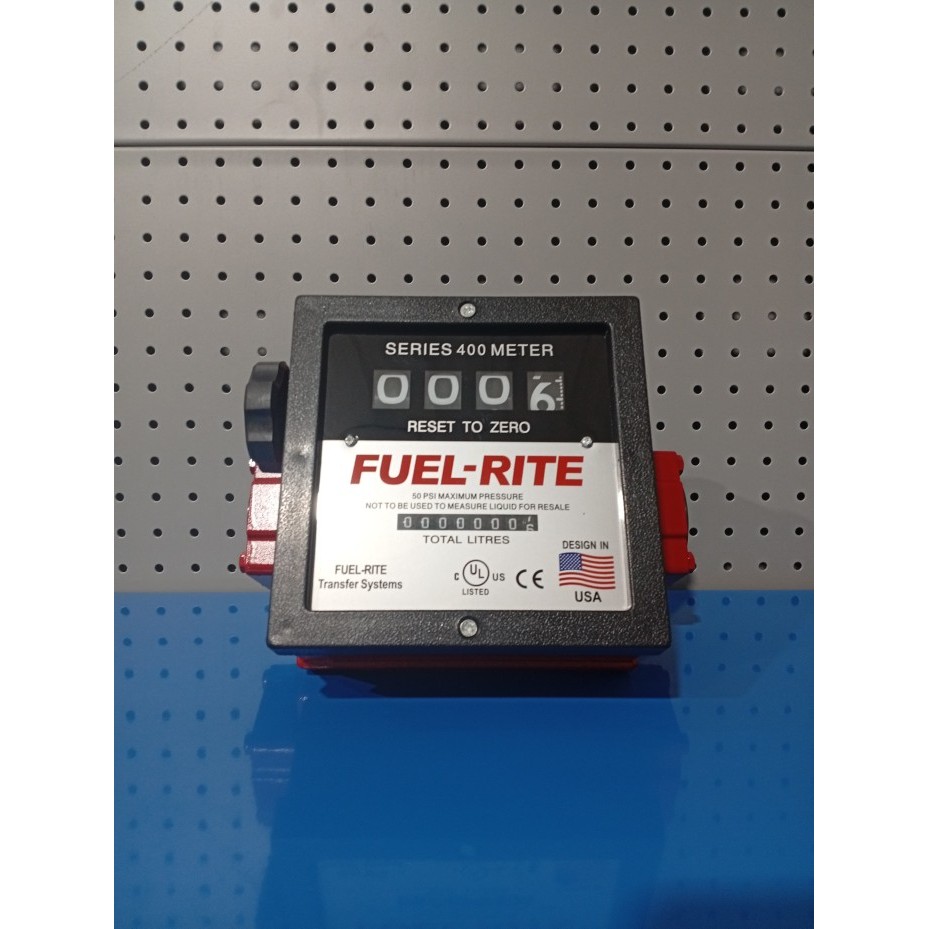 Jual FLOW METER METERAN MINYAK SOLAR FUEL RITE BENSIN 4 DIGIT 1.5" 1.5 ...