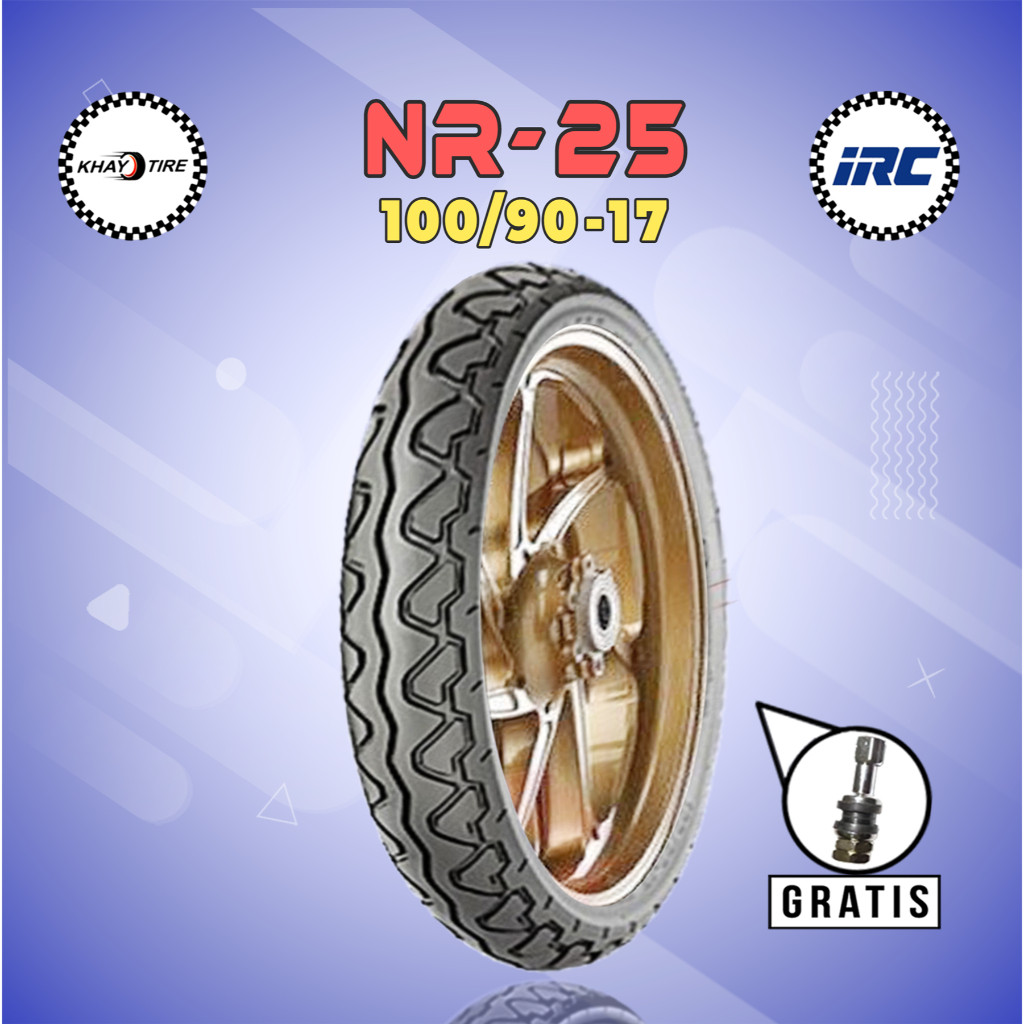 Jual Ban Belakang Motor VERZA - MEGAPRO IRC NR25 100/90 Ring 17 ...