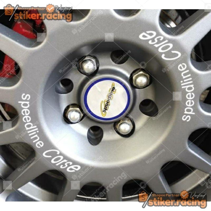 Jual Stiker Speedline Corse Cutting Original - Kode 10222 | Shopee ...