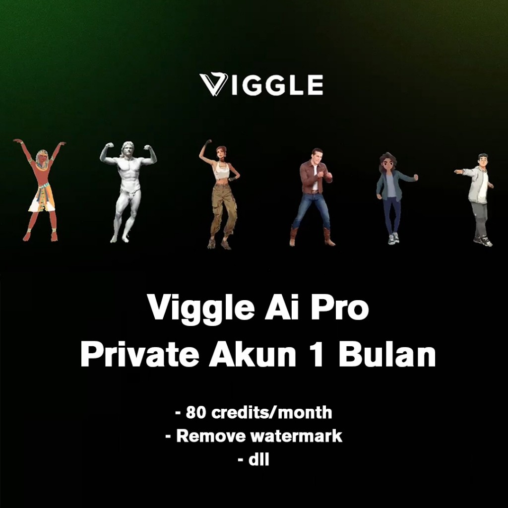 Jual Viggle AI Pro Privaate Akun 1 Bulan - Viral Dance Maker | Shopee ...