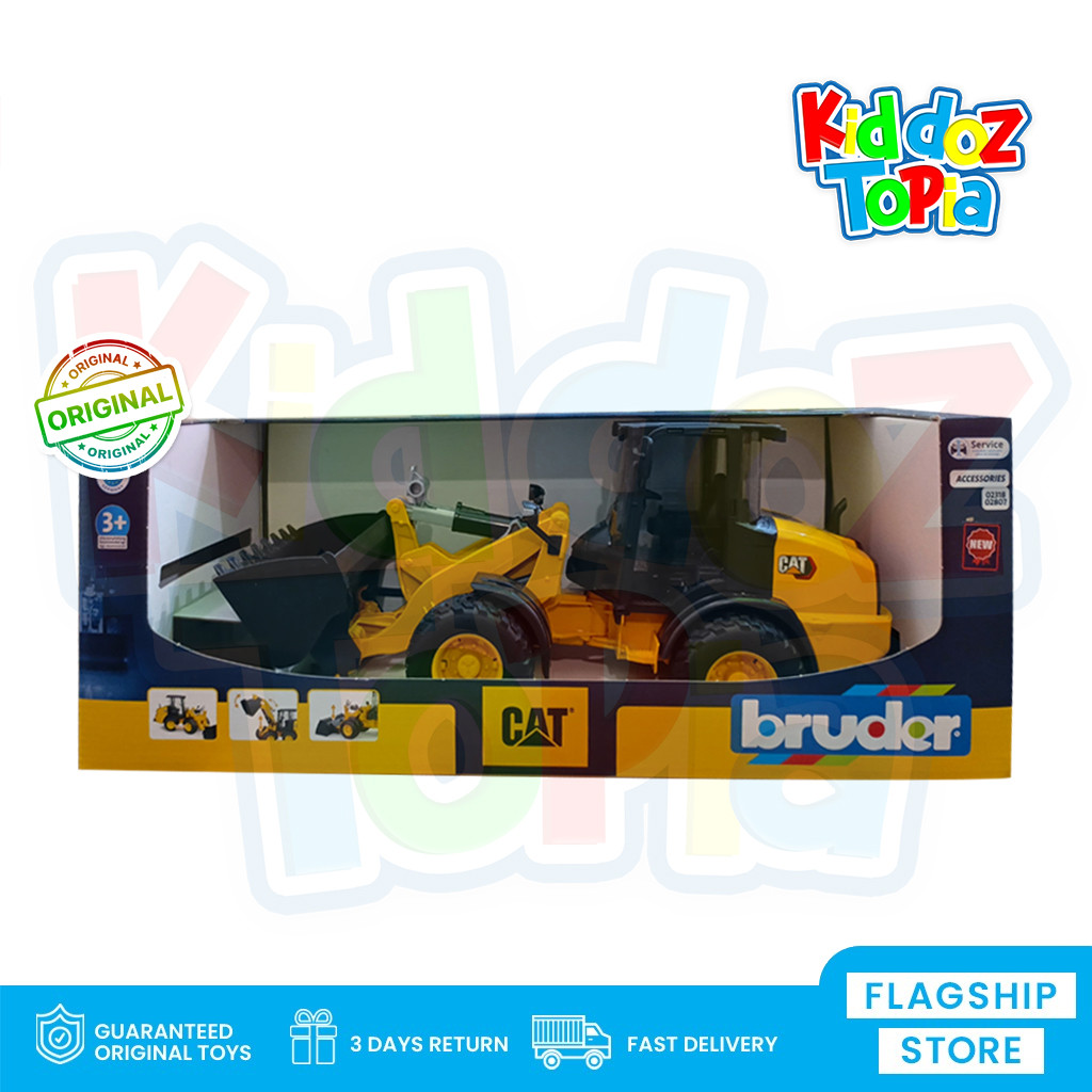 Jual Bruder 2485 - Cat wheel loader | Shopee Indonesia