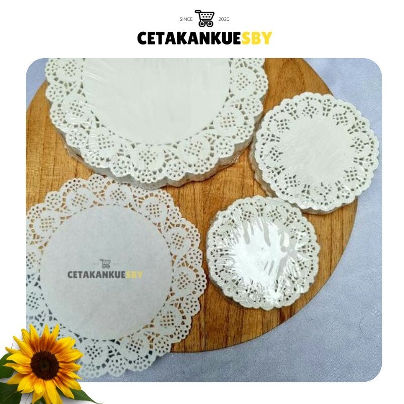 Jual Paper Doilies Paper 250pcs Doyleys Paper Doyles Kertas Renda ...