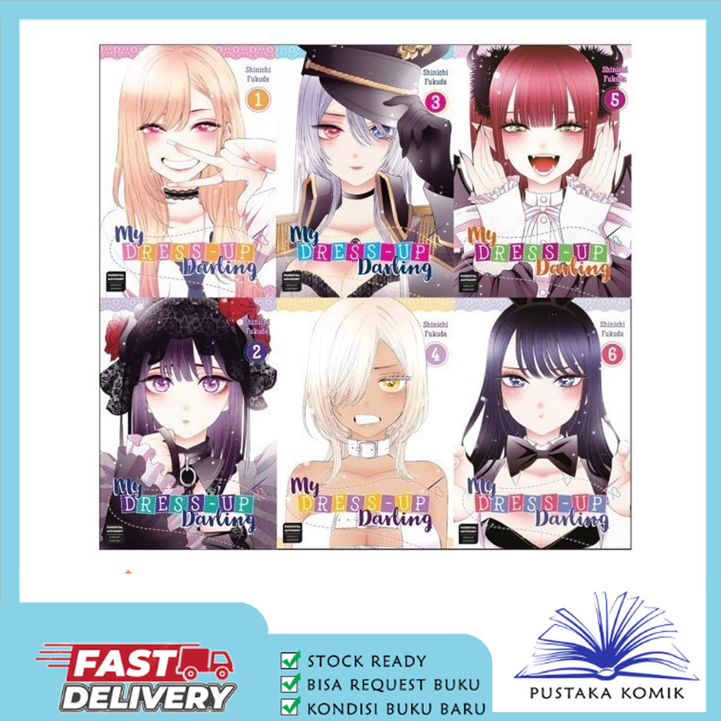 Jual My Dress-Up Darling manga, Vol.1-13 (English) | Shopee Indonesia