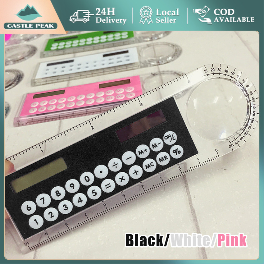 Jual Penggaris Kalkulator Solar Mini 15cm - Perlengkapan Sekolah Hemat ...