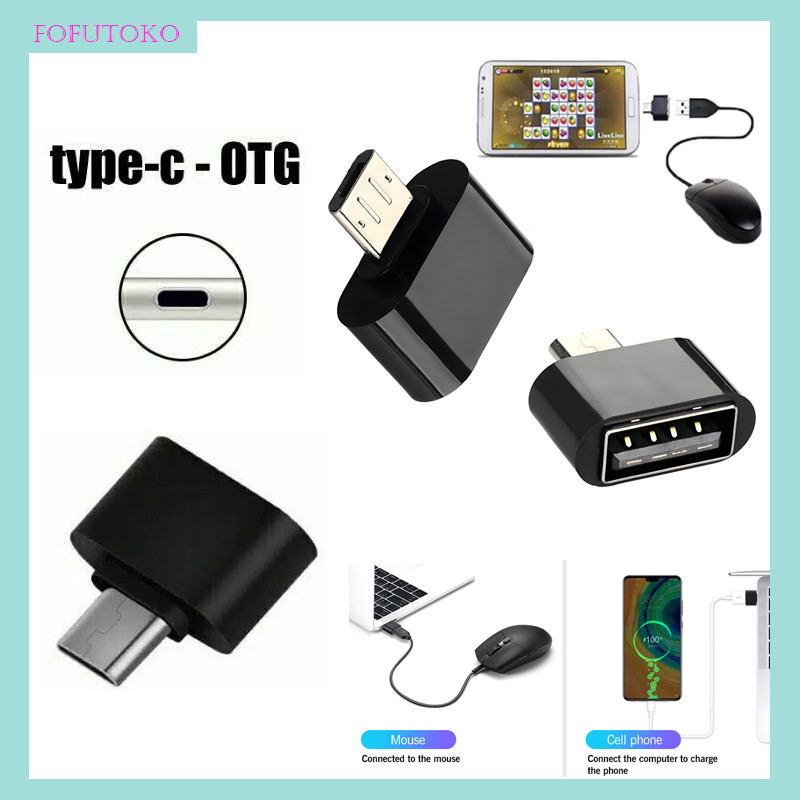 Jual On The Go USB Mini Conector Non Cable / Adaptor OTG Type C Tanpa ...