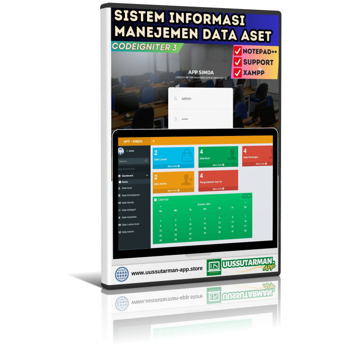 Jual Aplikasi Managemen Data Aset Berbasis Web (Codeigniter) | Shopee ...