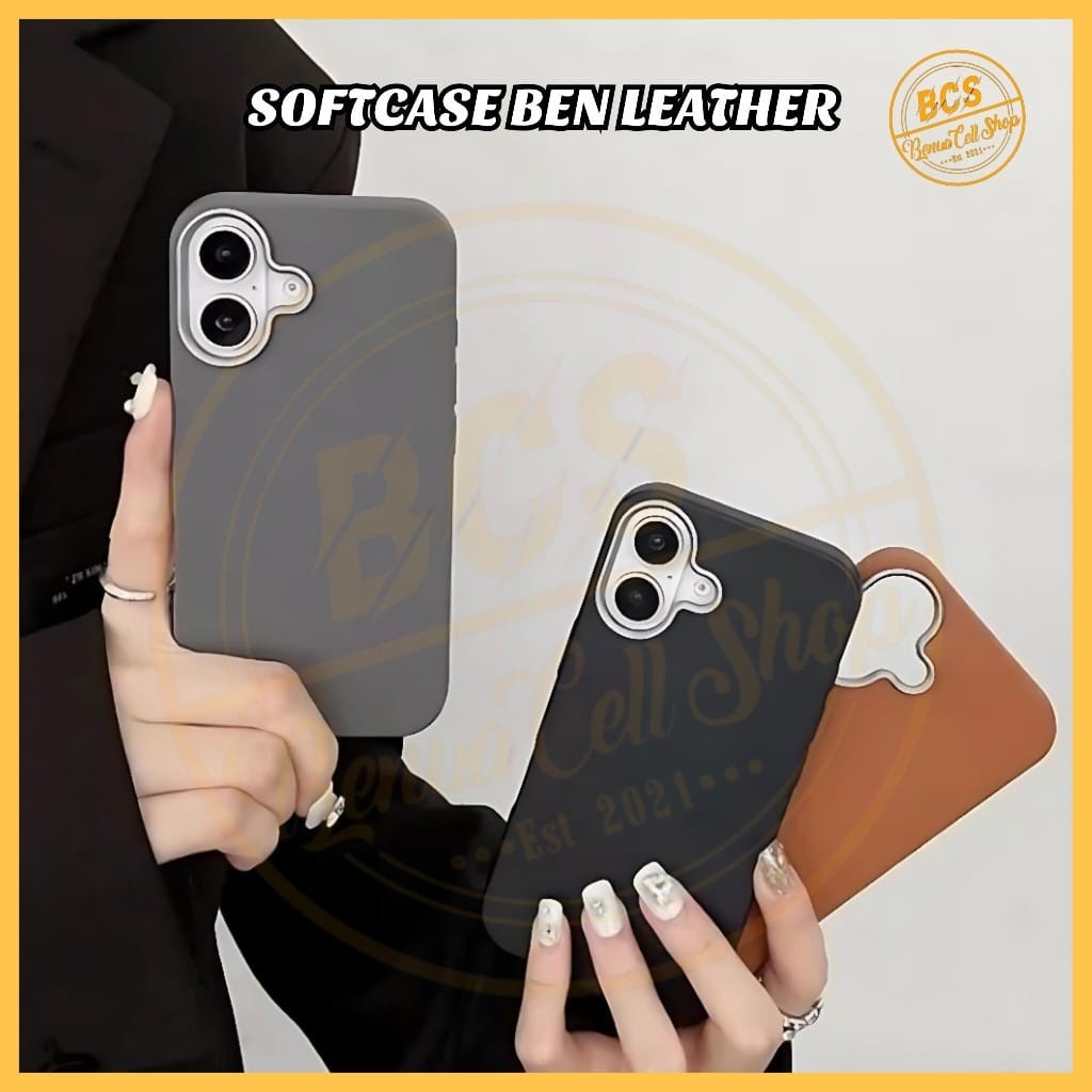 Jual BCS - SOFT CASE CASING HP BEN LEATHER FOR SAMSUNG A26 A25 A24 A36 ...