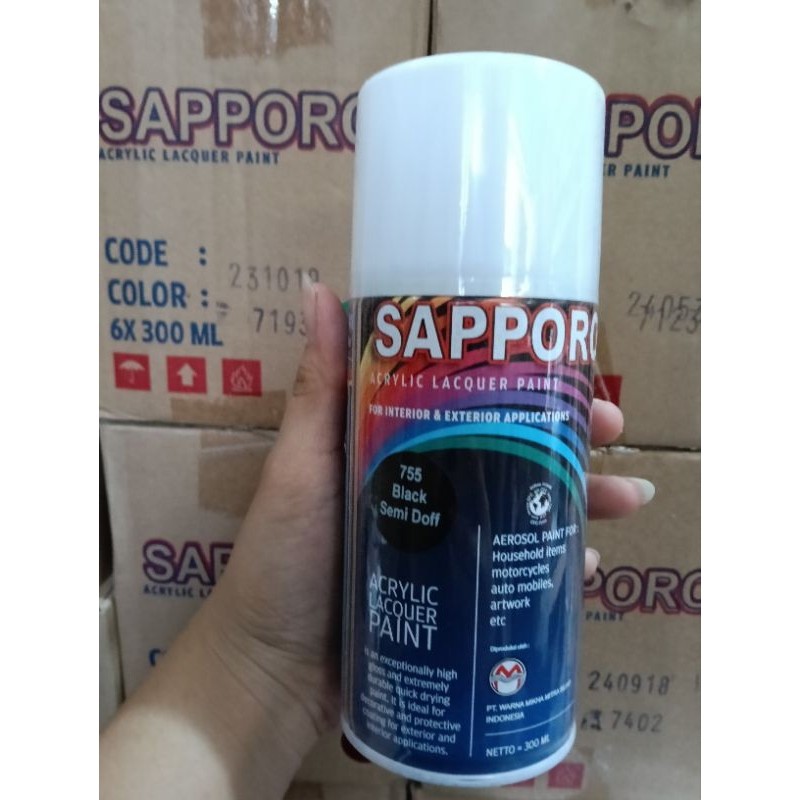 Jual cat spray Pilok Pilox Sapporo 300ml saporo 300ML SAPORO spray ...
