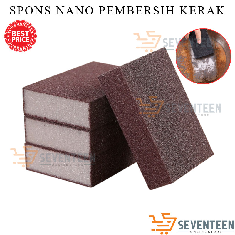 Jual SEVENTEEN SPONS PEMBERSIH KERAK SPONS NANO MAGIC PENGGOSOK NODA ...