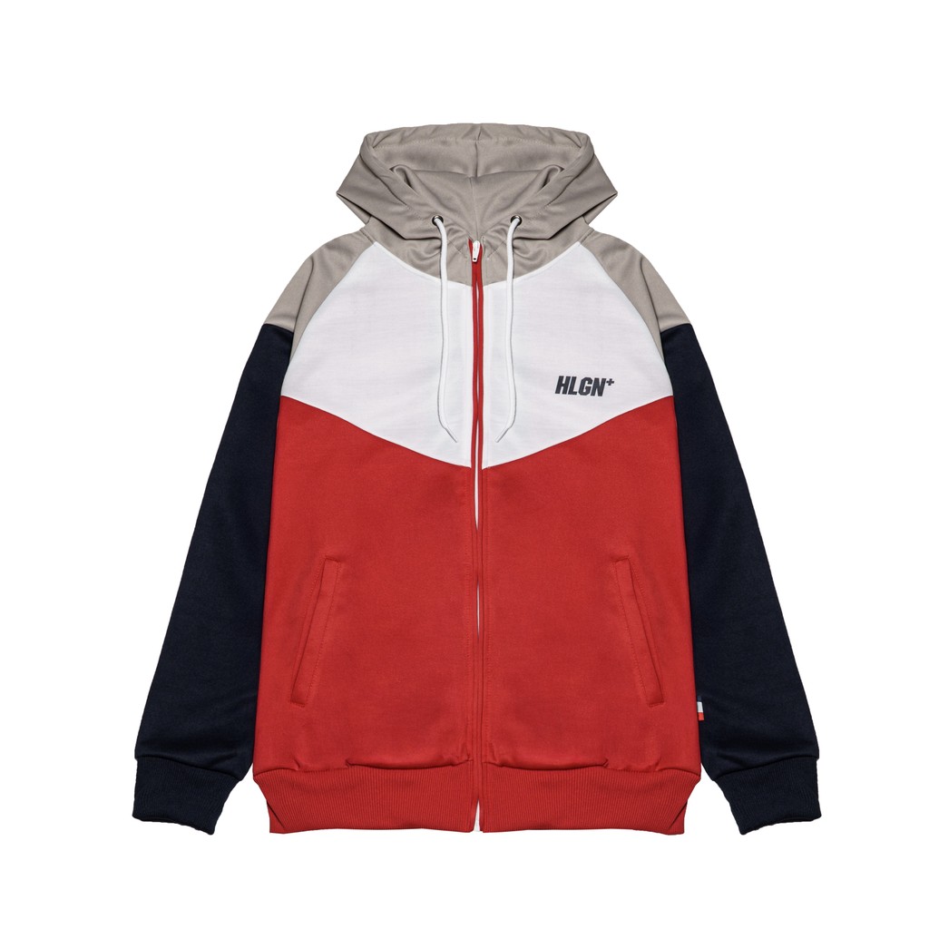Jual Hooligans Jacket Tracktop Bold Barkley White Red N/G | Shopee ...