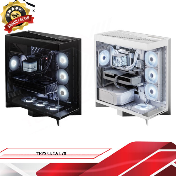 Jual TRYX LUCA L70 | Mid-tower E-ATX PC Case | Casing PC Gaming ...