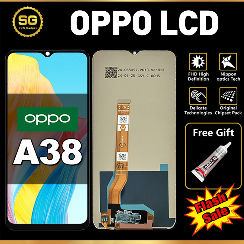 Jual LCD For OPPO A38 Original COD Touchscreen hp ori fullset asli ...