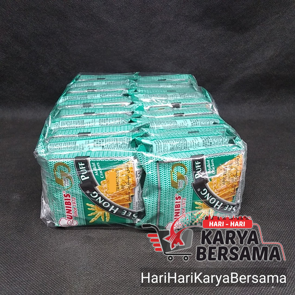 Jual MAKANAN RINGAN UNIBIS BISKUIT MALKIST SEE HONG PUFF SACHET PACK 20 ...
