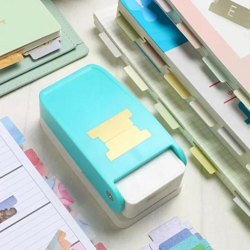 Jual Loose-leaf Separator Label Pun Self-made Index Label DIY Bookmark ...