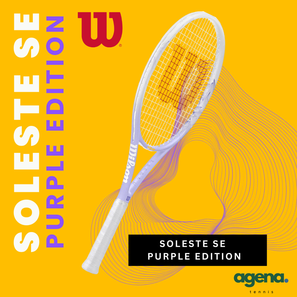 Jual Wilson Soleste 105 Purple Edition 2024 - Raket Tenis | Shopee ...