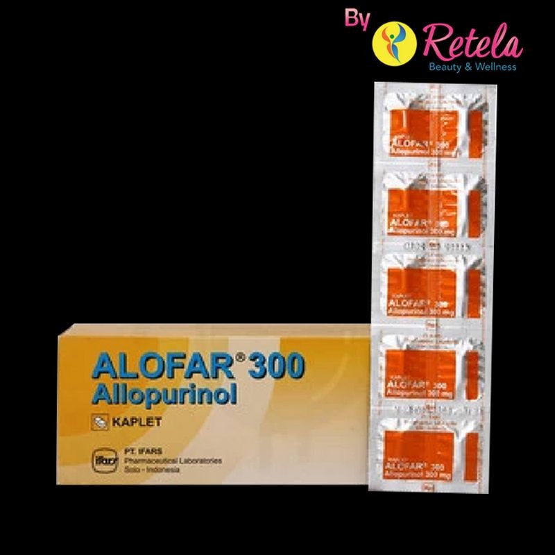 Jual ALOFAR 300MG 1 STRIP 10 KAPLET | Shopee Indonesia