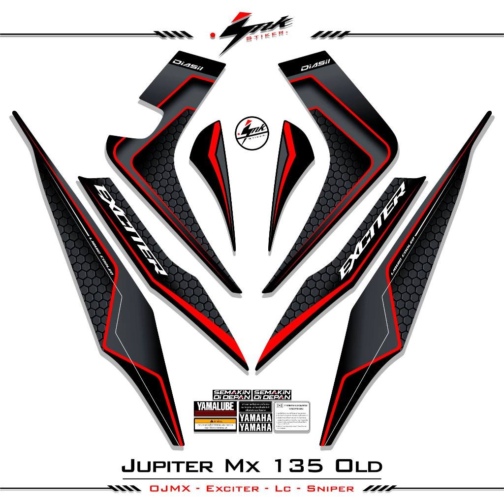 Jual Stiker Striping Jupiter Mx Lama 135 List Body Variasi Stiker ...