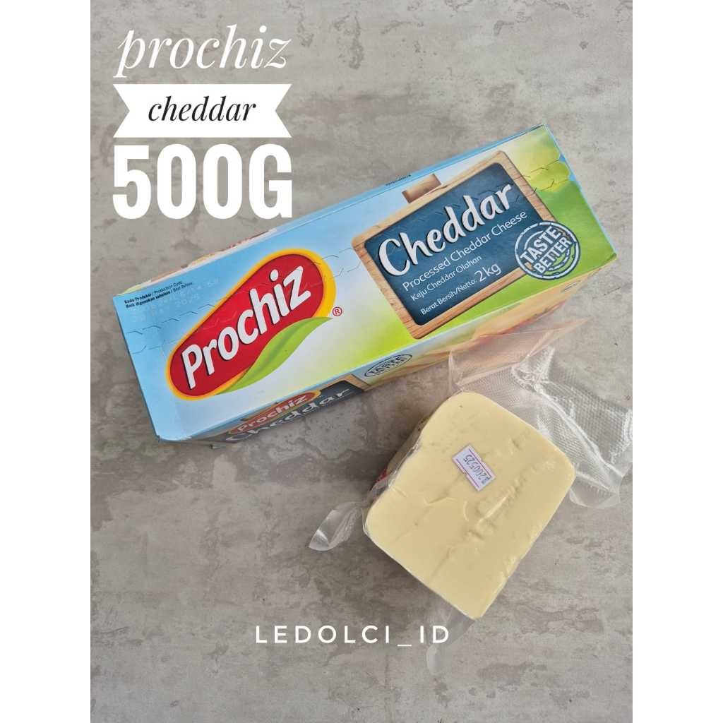 Jual PROCHIZ CHEDDAR BIRU REP 500 GRAM | Shopee Indonesia
