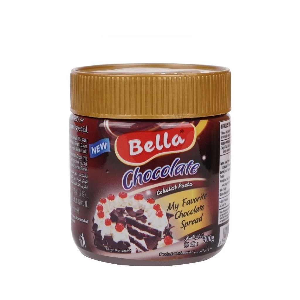 Jual Bella Spread Chocolate 300gr - Selai Cokelat | Shopee Indonesia
