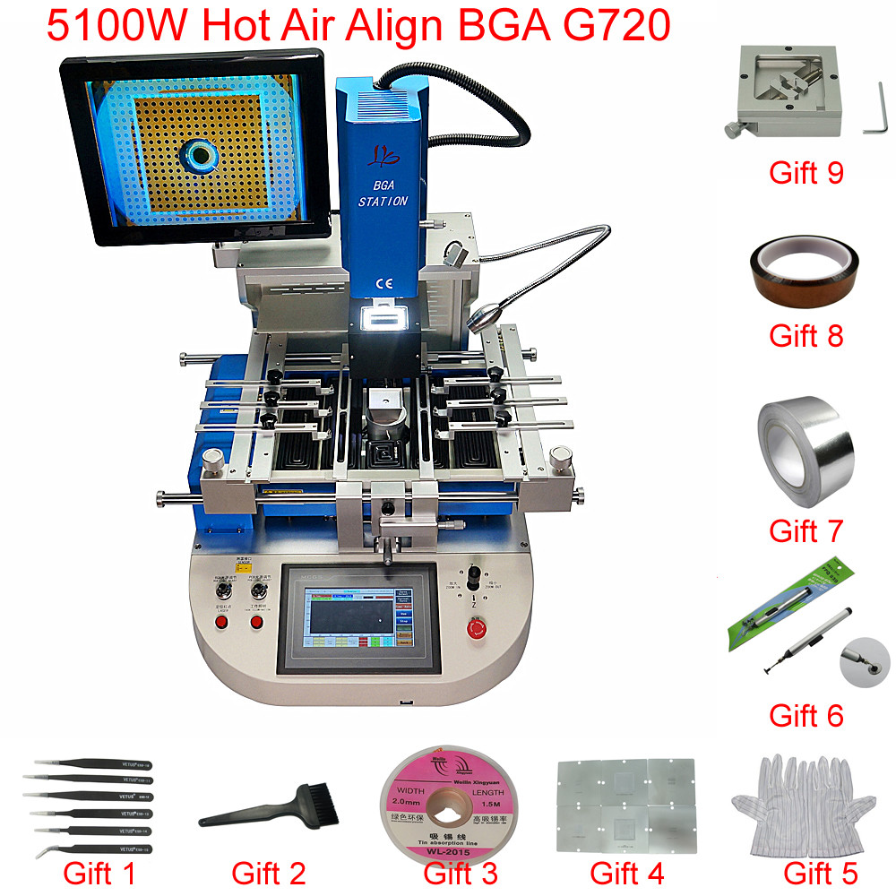 Jual 5300W Automatic Align Bga Rework Station G720 PRO Solder Machine ...