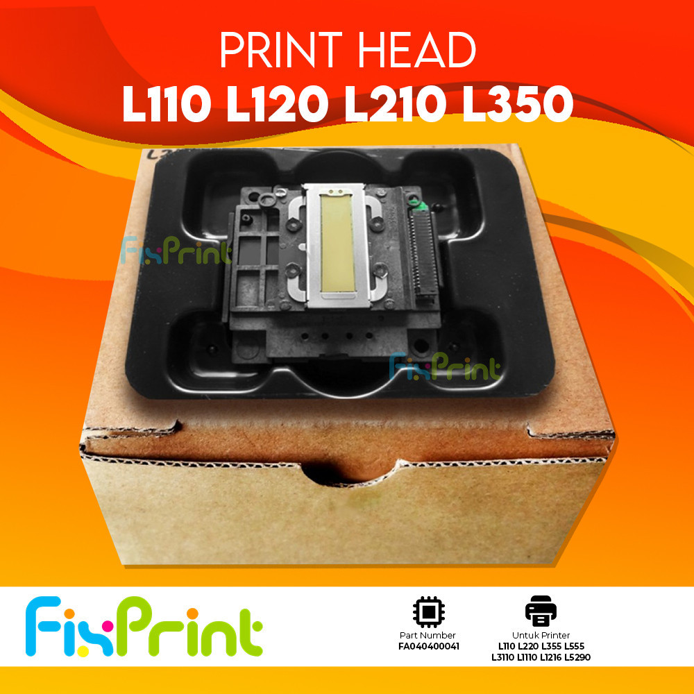 Jual Print Head Epson Inktank L110 L120 L121 L210 L220 L300 L310 L350 ...