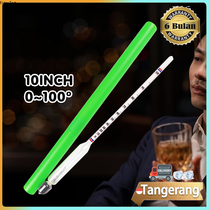 Jual 10inch Alkoholmeter Alcohol Meter Alat Mengecek Kadar Alcohol 0 ...