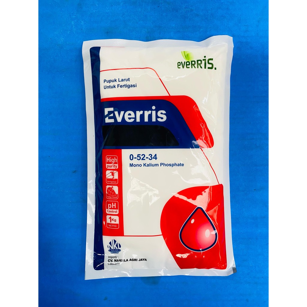 Jual Pupuk Mono Kalium 34% Phospate 52% EVERRIS 0.52.34 isi 1kg Produk ...