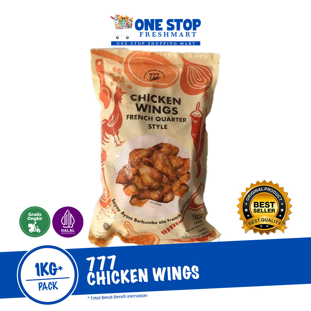 Jual 777 CHICKEN WINGS 1KG | Shopee Indonesia