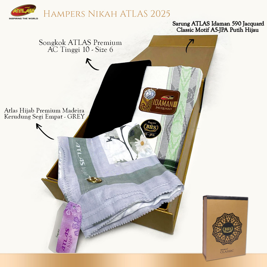 Jual Hampers Nikah ATLAS 2025 | Shopee Indonesia