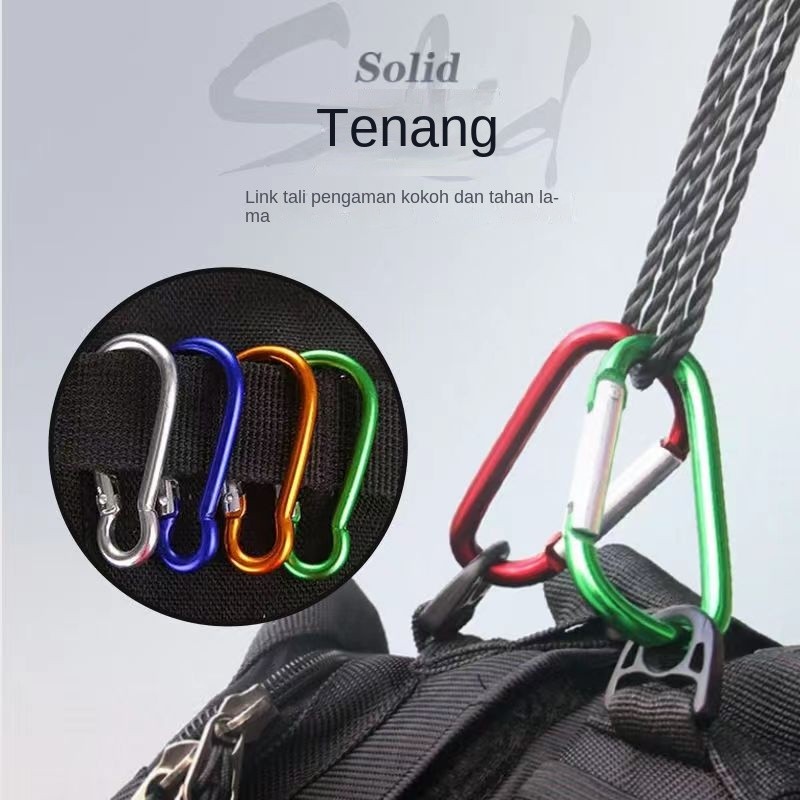 Jual Karabiner Tipe Labu Gesper Kait Aloi Aluminium Kait Cepat Luar ...