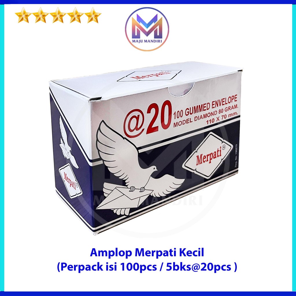 Jual Amplop Putih Merpati Kecil Ukuran 110 x 70 mm | Shopee Indonesia