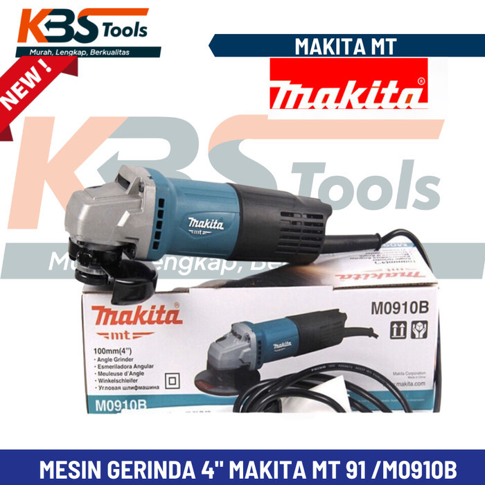 Jual Mesin Gerinda Tangan 4" MAKITA MT 91 / M0910B - Gurinda Angle ...