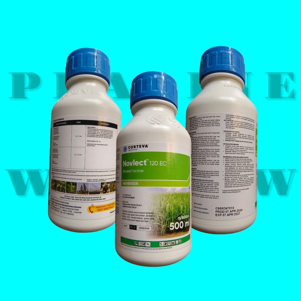 Jual Pembasmi Gulma Herbisida Novlect 120 EC 500 ML Rinskor Active ...