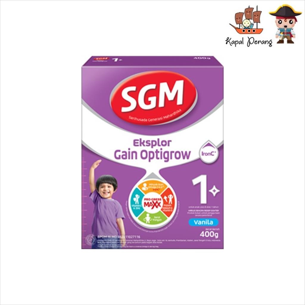 Jual SGM Eksplor Gain Optigrow 400 gram | Shopee Indonesia