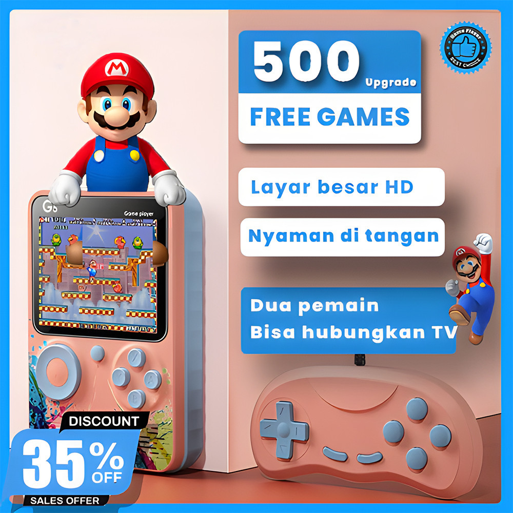 Jual game Boy Game Bot Gameboy Console Portable Game Player Built-in ...