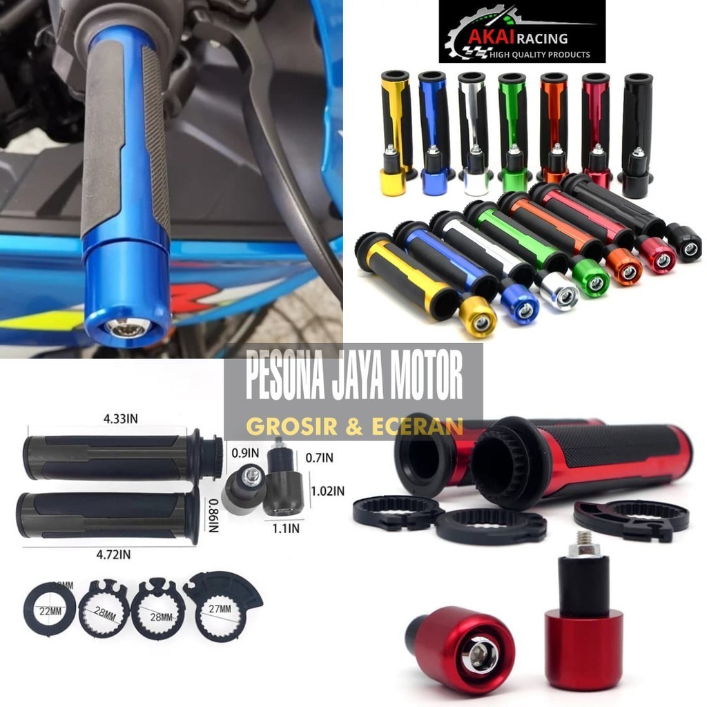 Jual Handgrip Motor Variasi Akai Racing + Gas Kit Premium Original ...