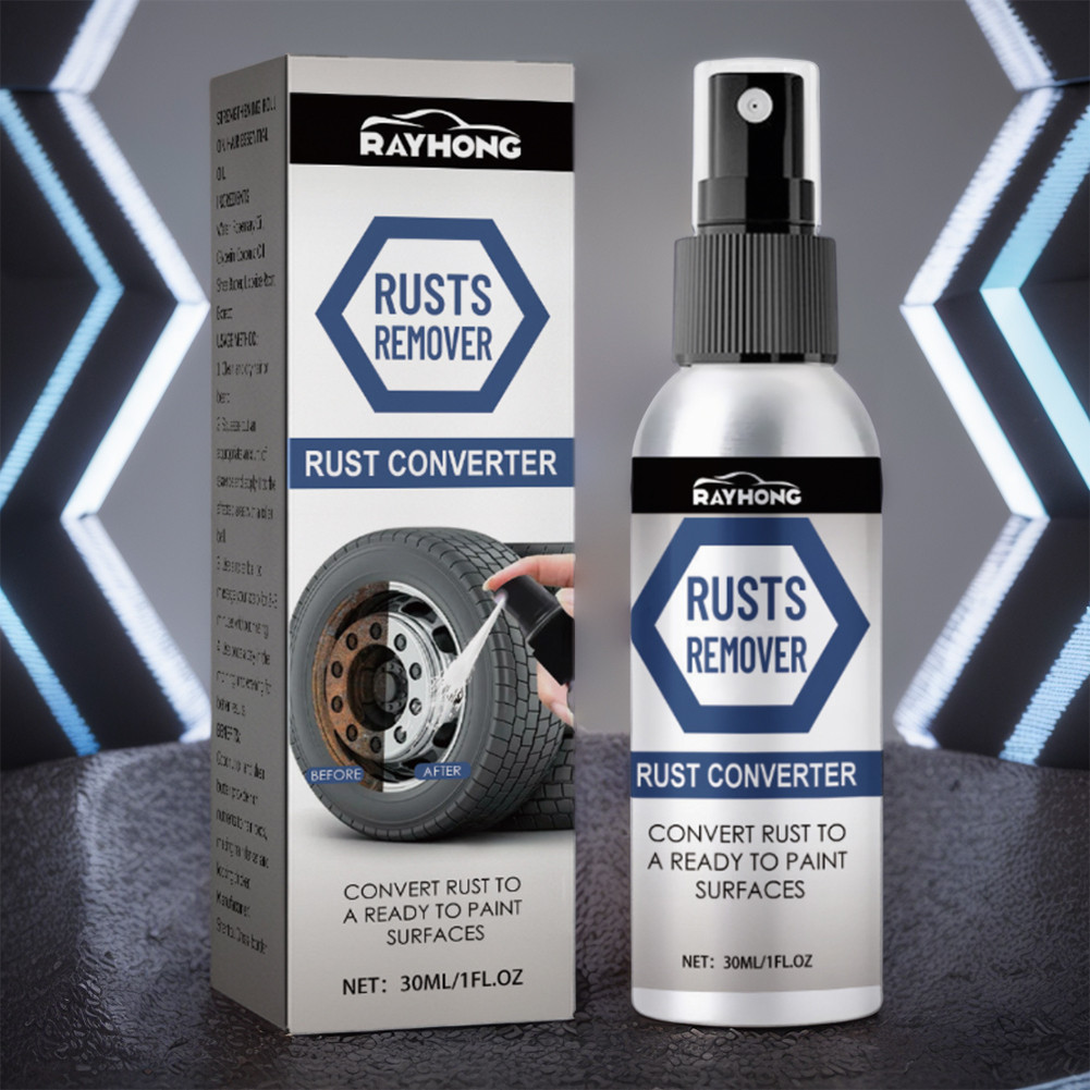 Jual 30ML Multi Purpose Rust Remover Spray Metal Surface Chrome Painter ...