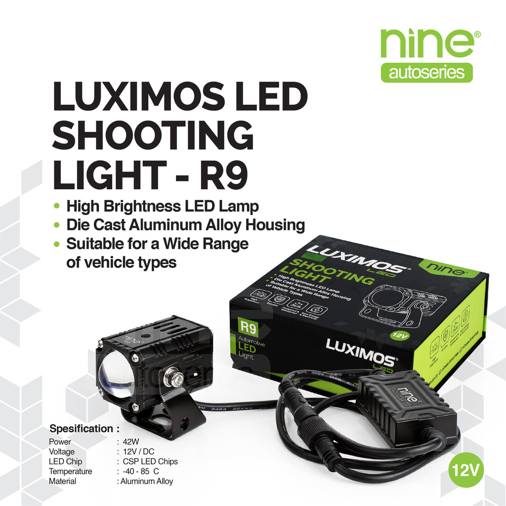 Jual LUXIMOS Lampu Tembak Sorot Laser 40W Mini Shooting Light Devil Eye ...