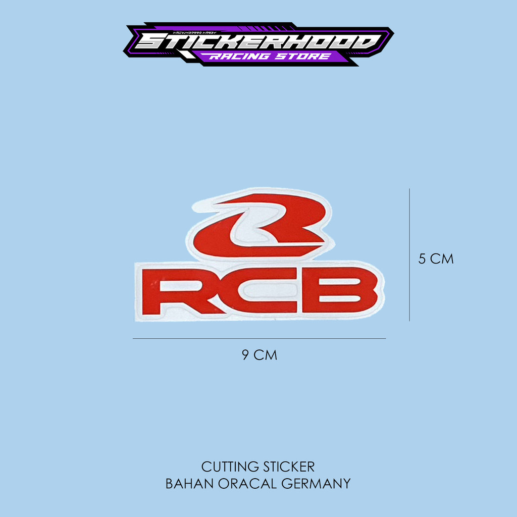 Jual STICKER STIKER LOGO RCB RACINGBOY | Shopee Indonesia